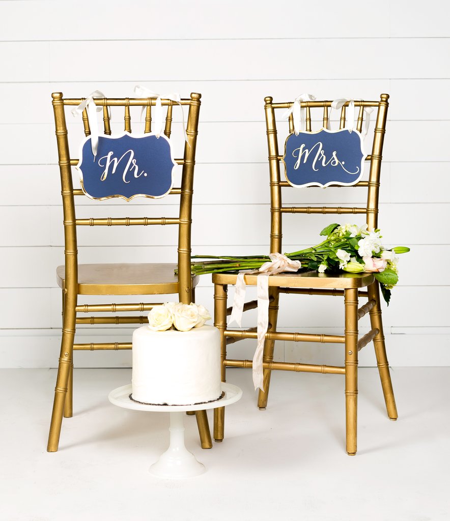 Table Numbers & Chair Signs – Grace of Design